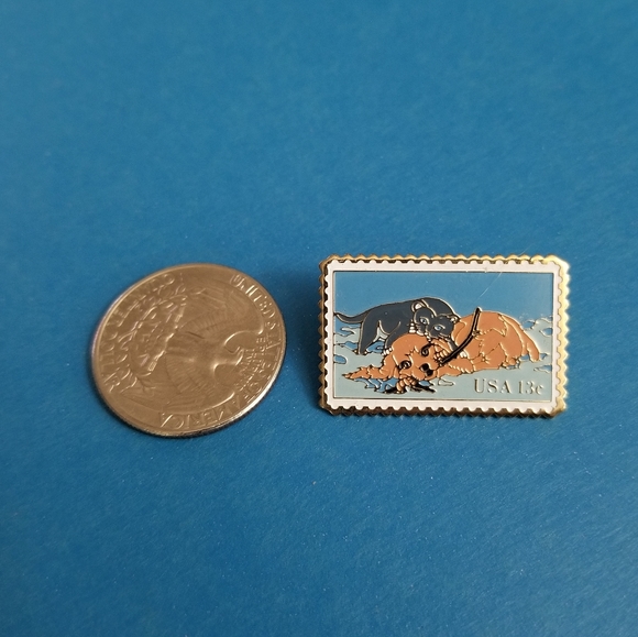 Vintage | Other | Vintage Postage Stamp Pin | Poshmark